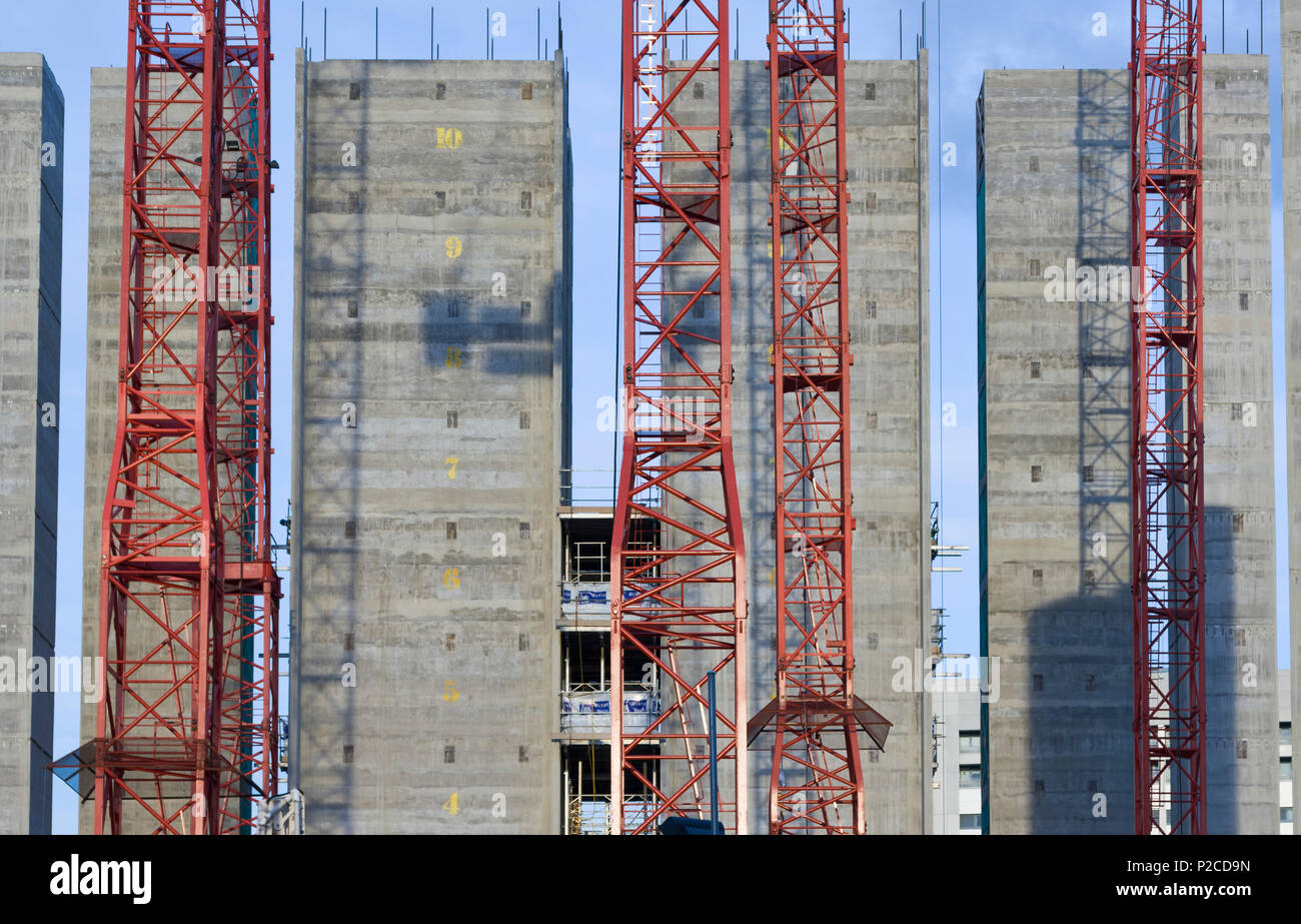 Construction site in central london, UK Stock Photo - Alamy