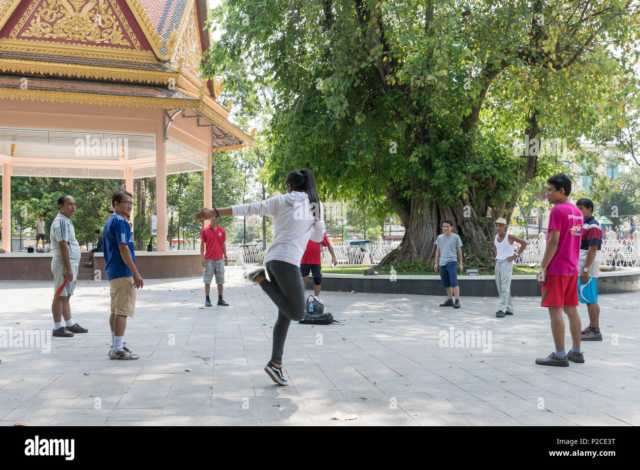 Footbag hi-res stock photography and images - Alamy