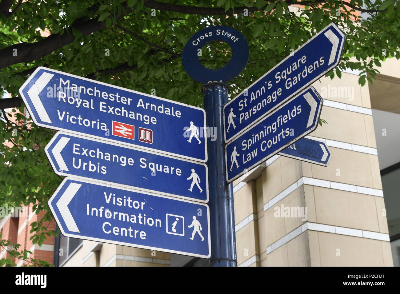Finding your way around manchester hi-res stock photography and images ...
