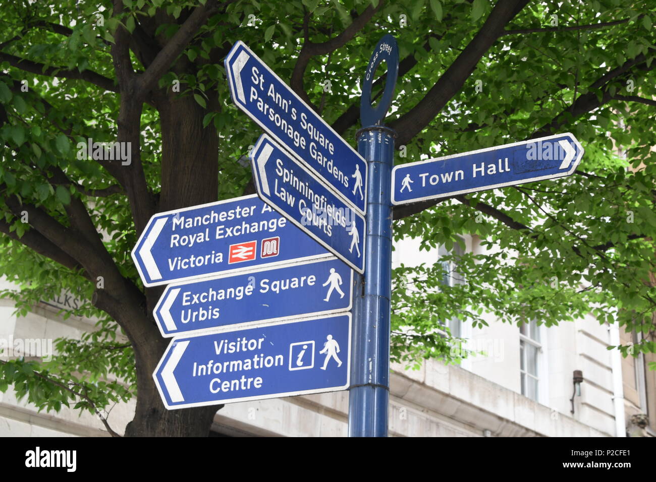 Finding your way around manchester hi-res stock photography and images ...