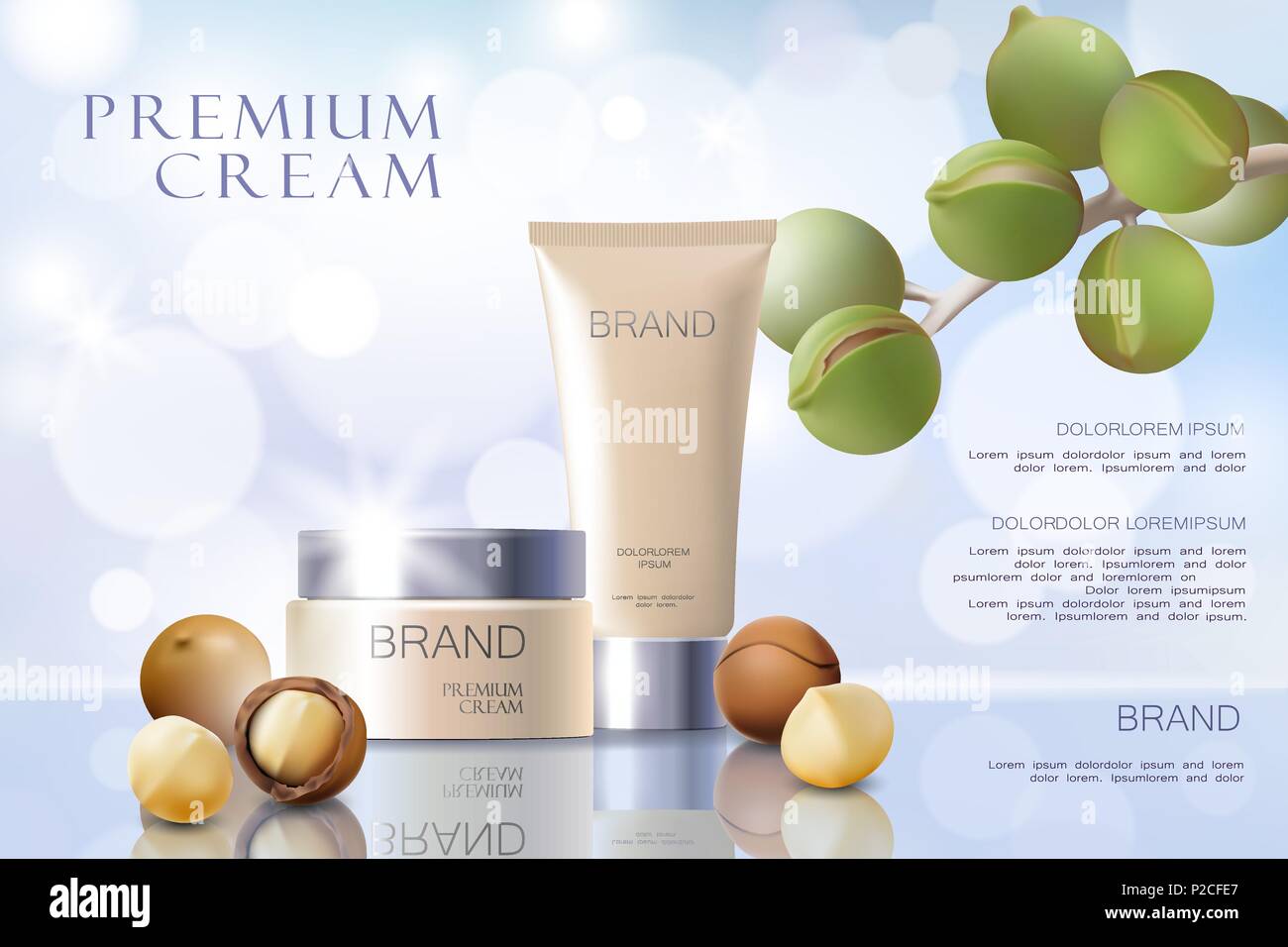 Hair oil ad hi-res stock photography and images - Alamy