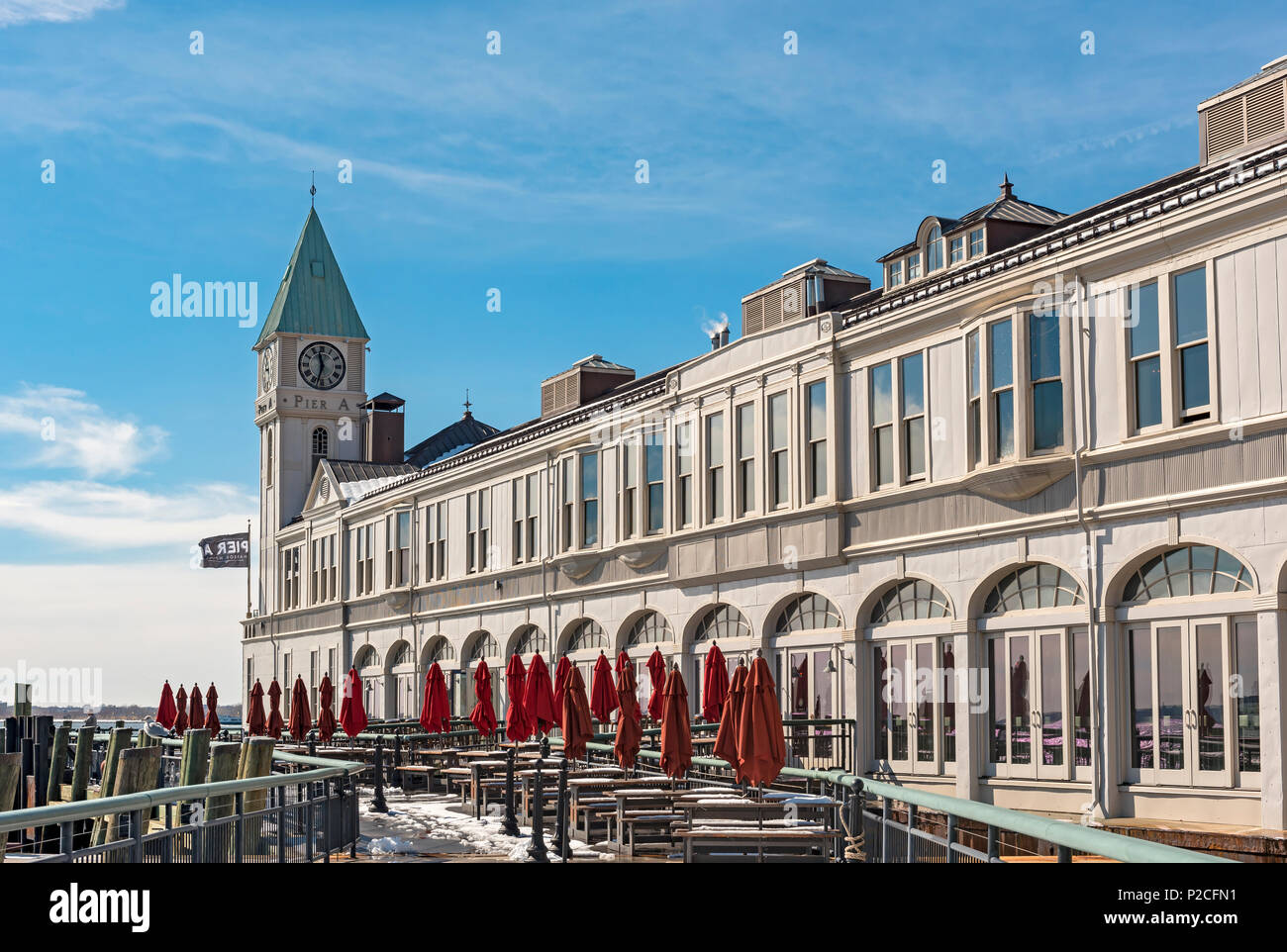 City Pier A Harbor House, Battery Park, Manhattan, New York, United ...
