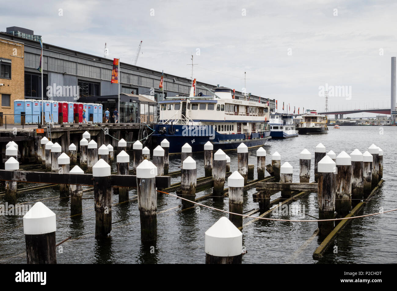Victoria Harbour, Docklands, Melbourne, Victoria, Australia Stock Photo ...