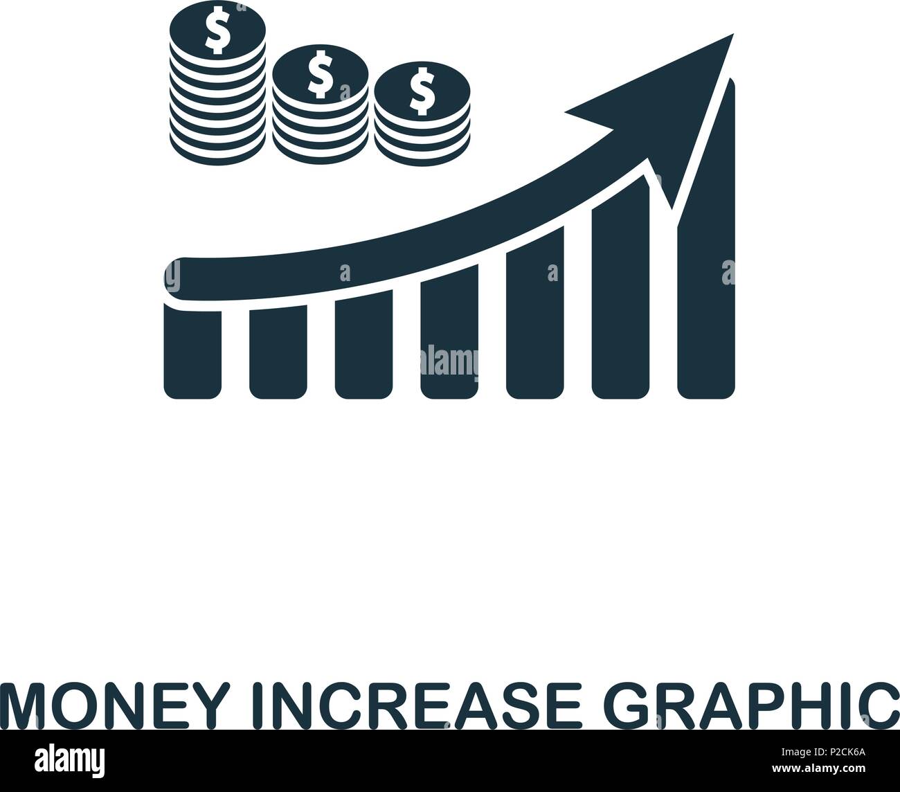 Vector Illustration Increase Money Icon Stock Photos & Vector Illustration Increase Money Icon ...
