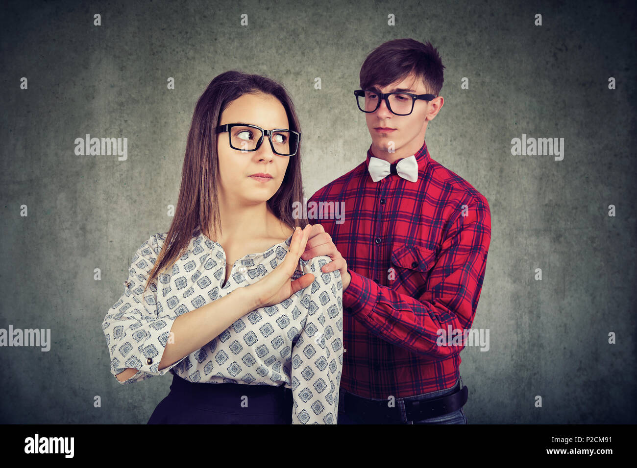 Man Touch Girl Abuse High Resolution Stock Photography and Images - Alamy