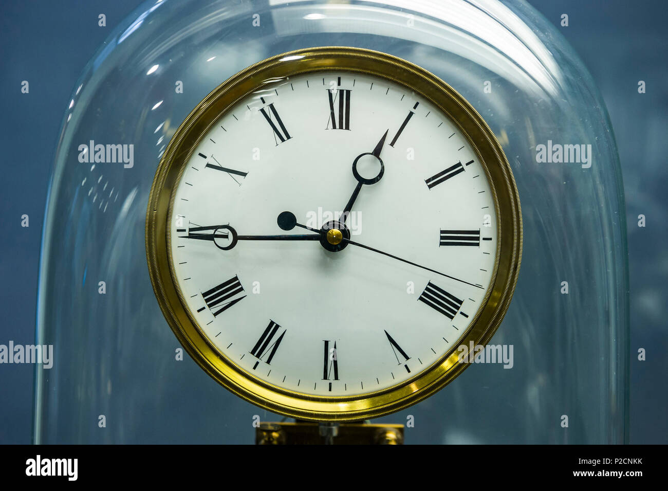 antique clock, clock museum, Furtwangen, Black Forest, Baden ...