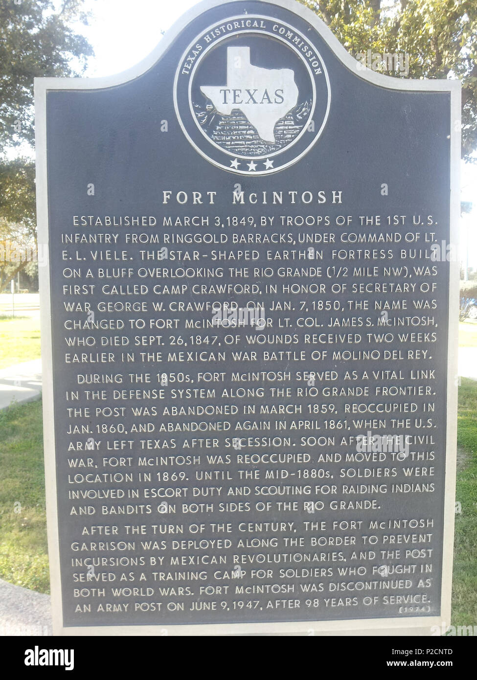 Texas historical marker hi-res stock photography and images - Alamy