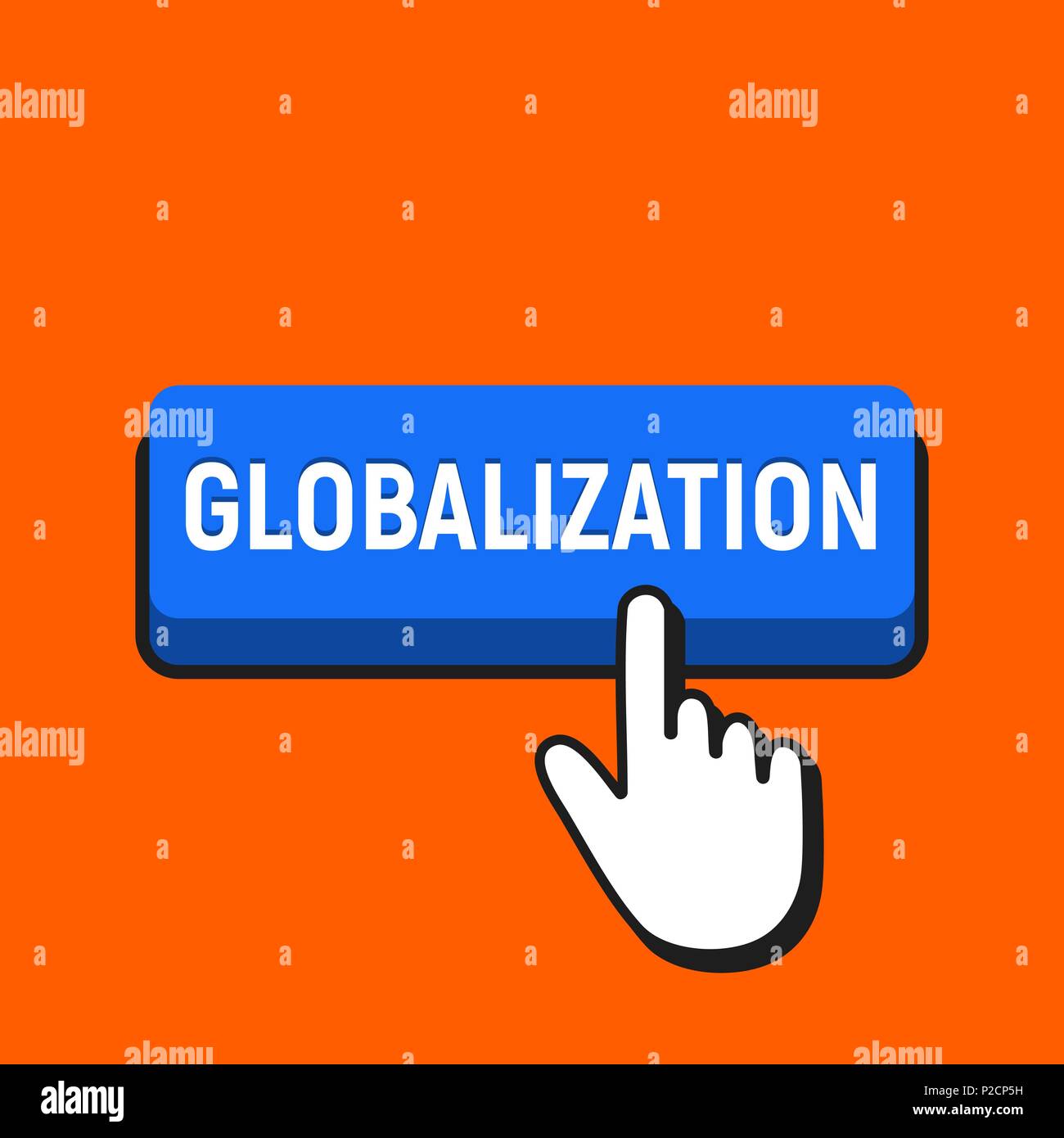 Globalization vectors hi-res stock photography and images - Alamy