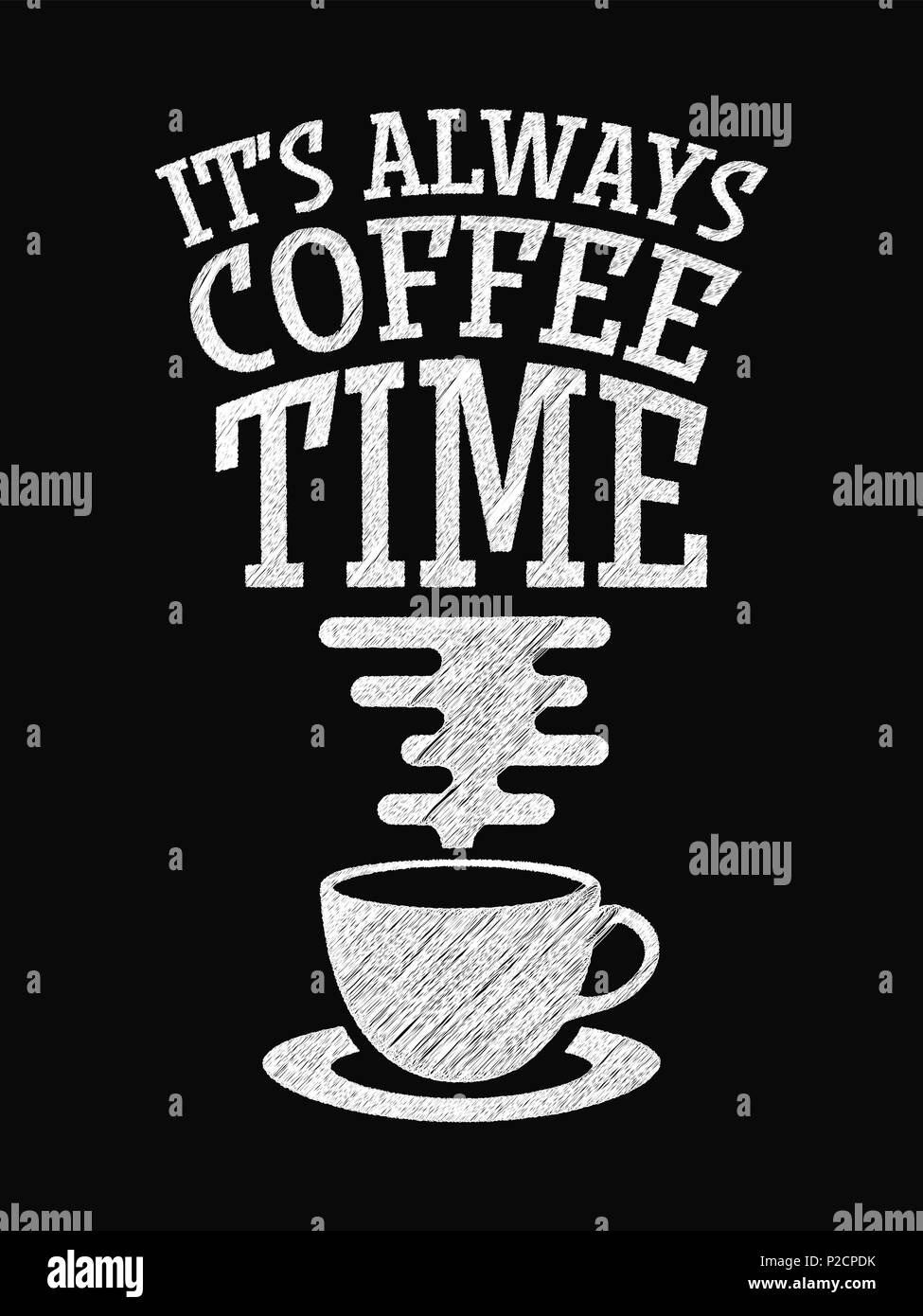 Always coffee Black and White Stock Photos & Images - Alamy