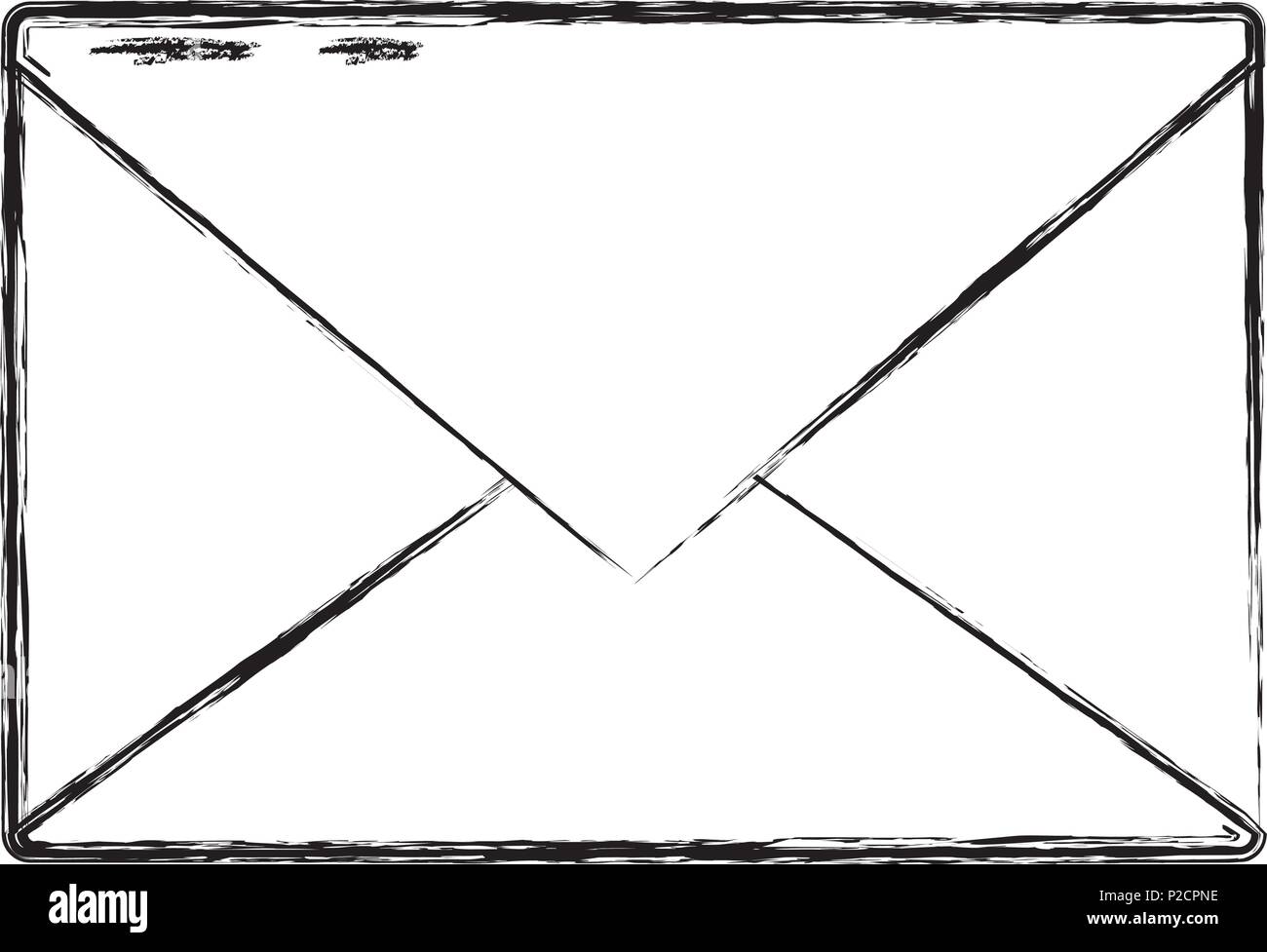 grunge e-mail text message style letter Stock Vector Image & Art - Alamy