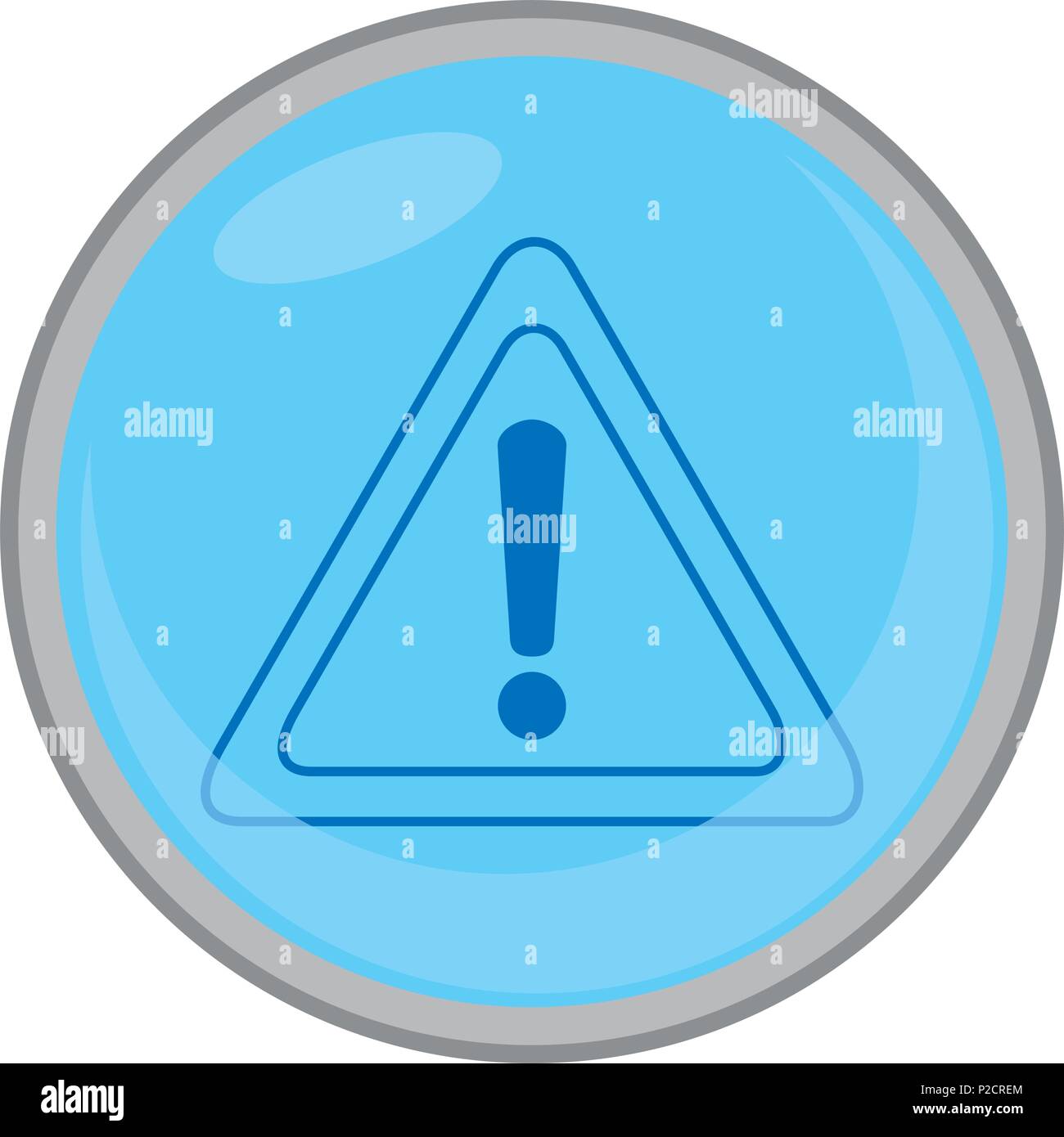 danger caution warning symbol emblem Stock Vector Image & Art - Alamy