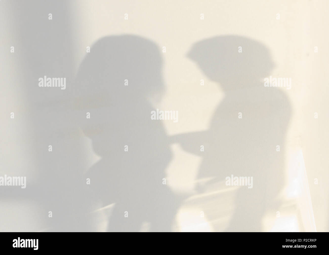 white room with dim shadow couples.background Stock Photo - Alamy
