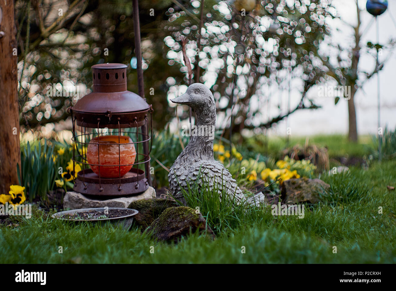 Ceramic goose hi-res stock photography and images - Alamy
