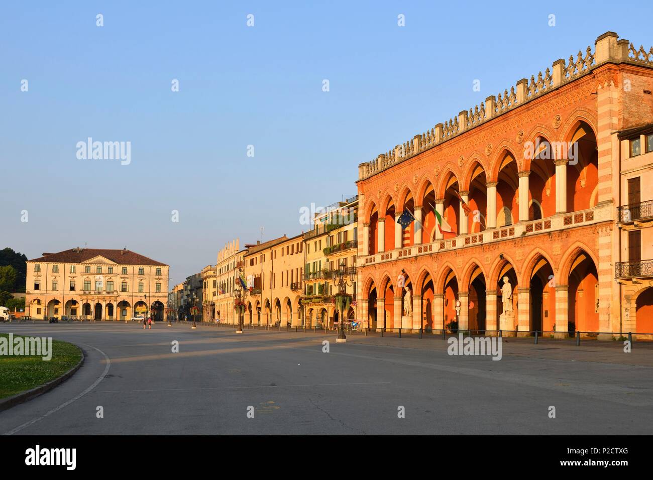Italy, Venetia, Padova, Padua, Prato della Valle square Stock Photo - Alamy