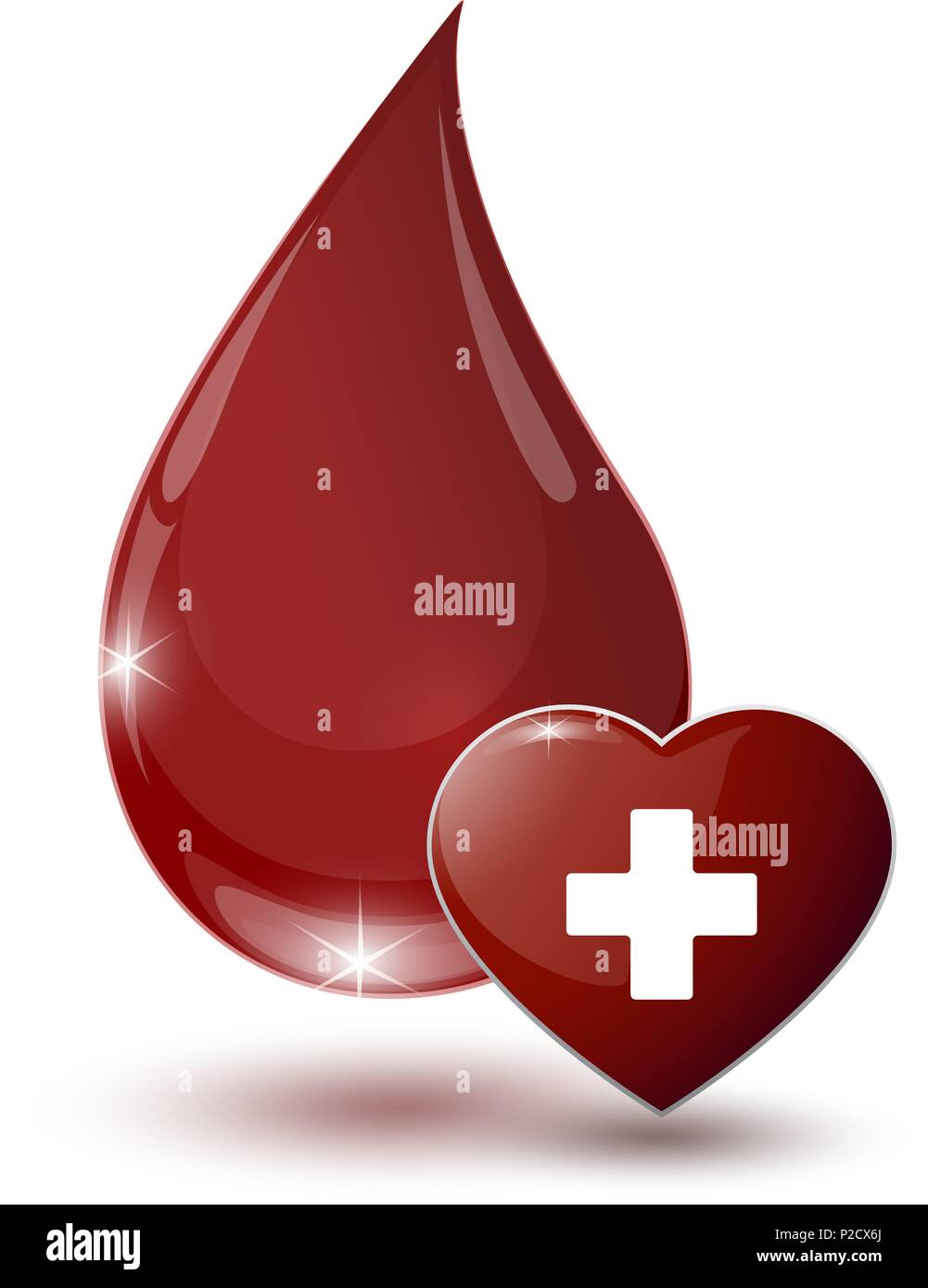 Heart disease warning Stock Vector Images - Alamy