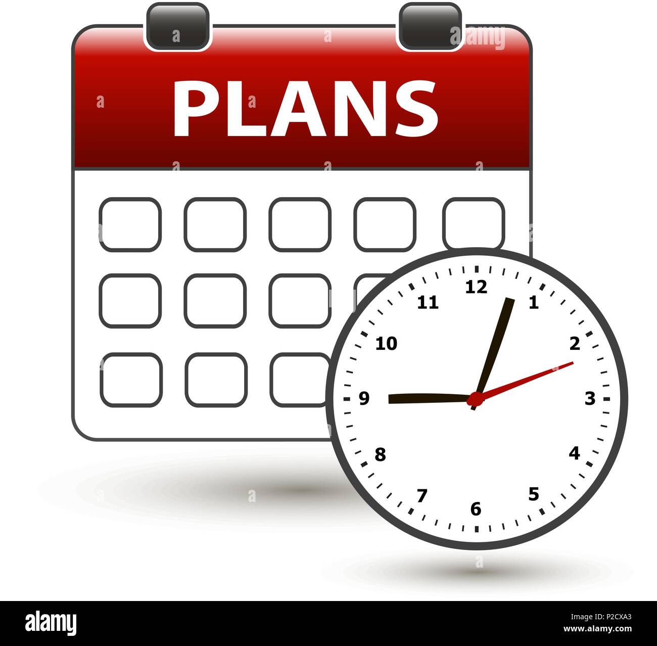 Calendar title page Stock Vector Images - Alamy
