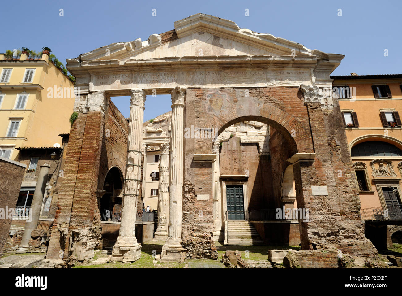 Porticus octaviae rome hi-res stock photography and images - Alamy