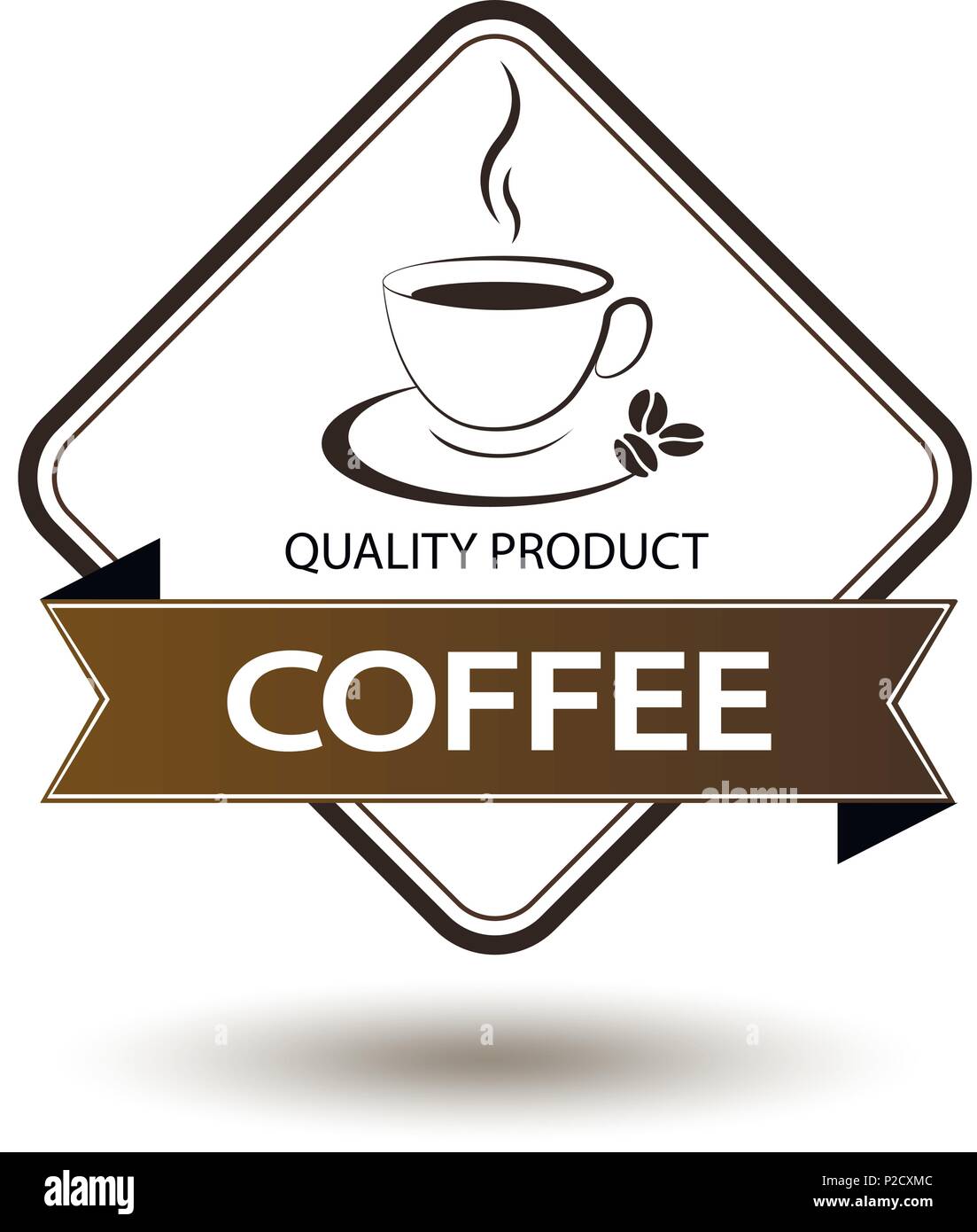 High quality coffee Stock Vector Images - Alamy
