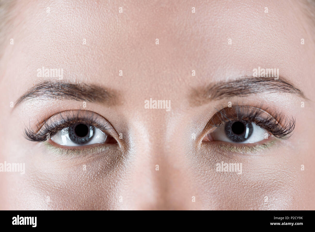 Grey eyeshadow hi-res stock photography and images - Alamy