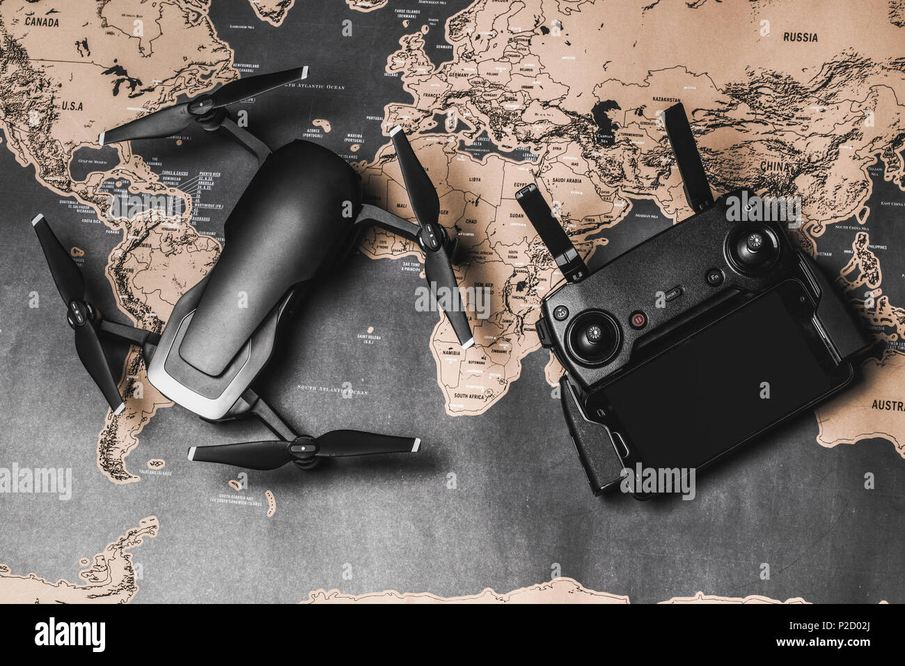 Drone map hi-res stock photography and images - Alamy