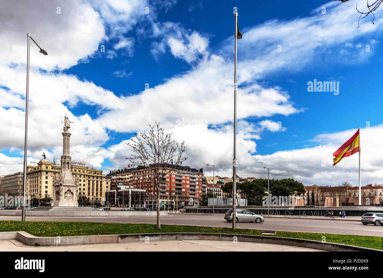 Plaza de Colón, Madrid, Spain Stock Photo - Alamy