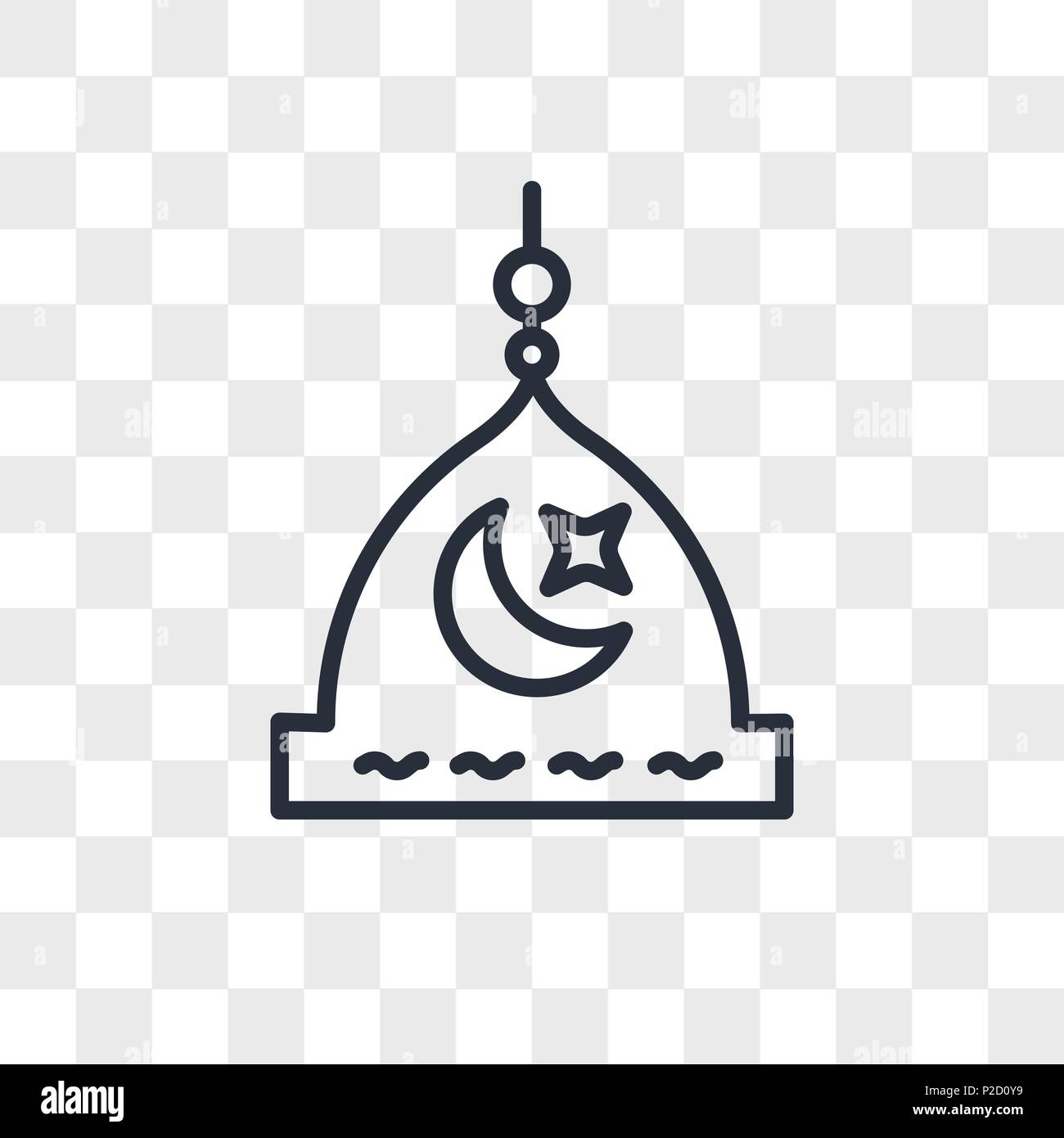 Medina vector icon isolated on transparent background, Medina logo ...