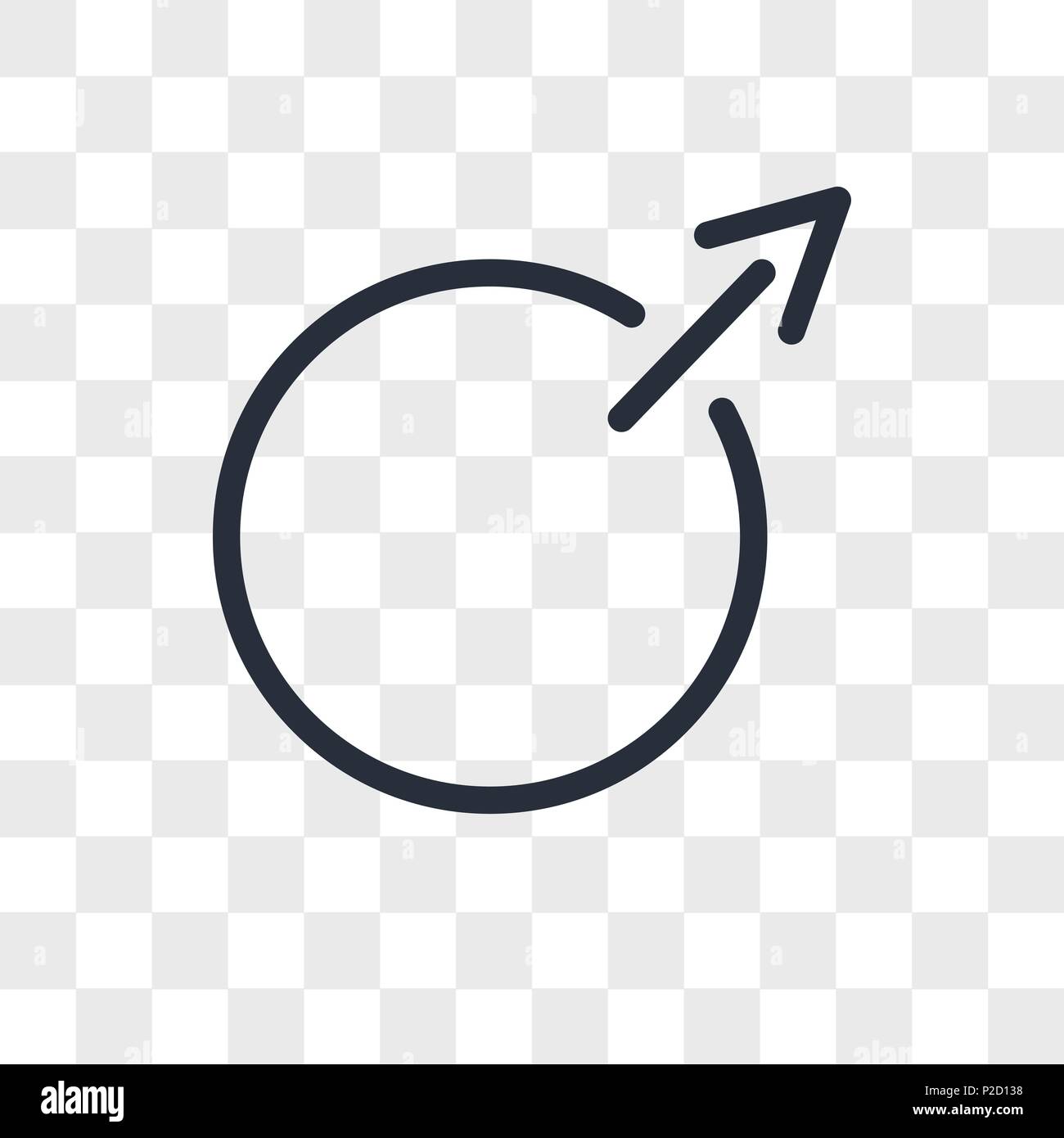 Mars vector icon isolated on transparent background, Mars logo concept ...