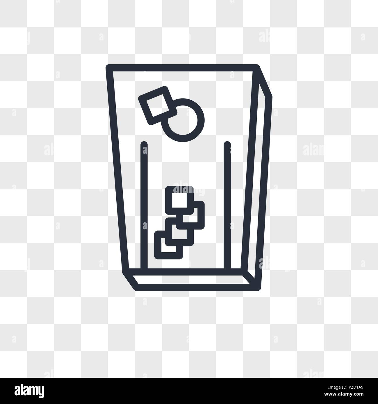 cornhole vector icon isolated on transparent background, cornhole logo ...