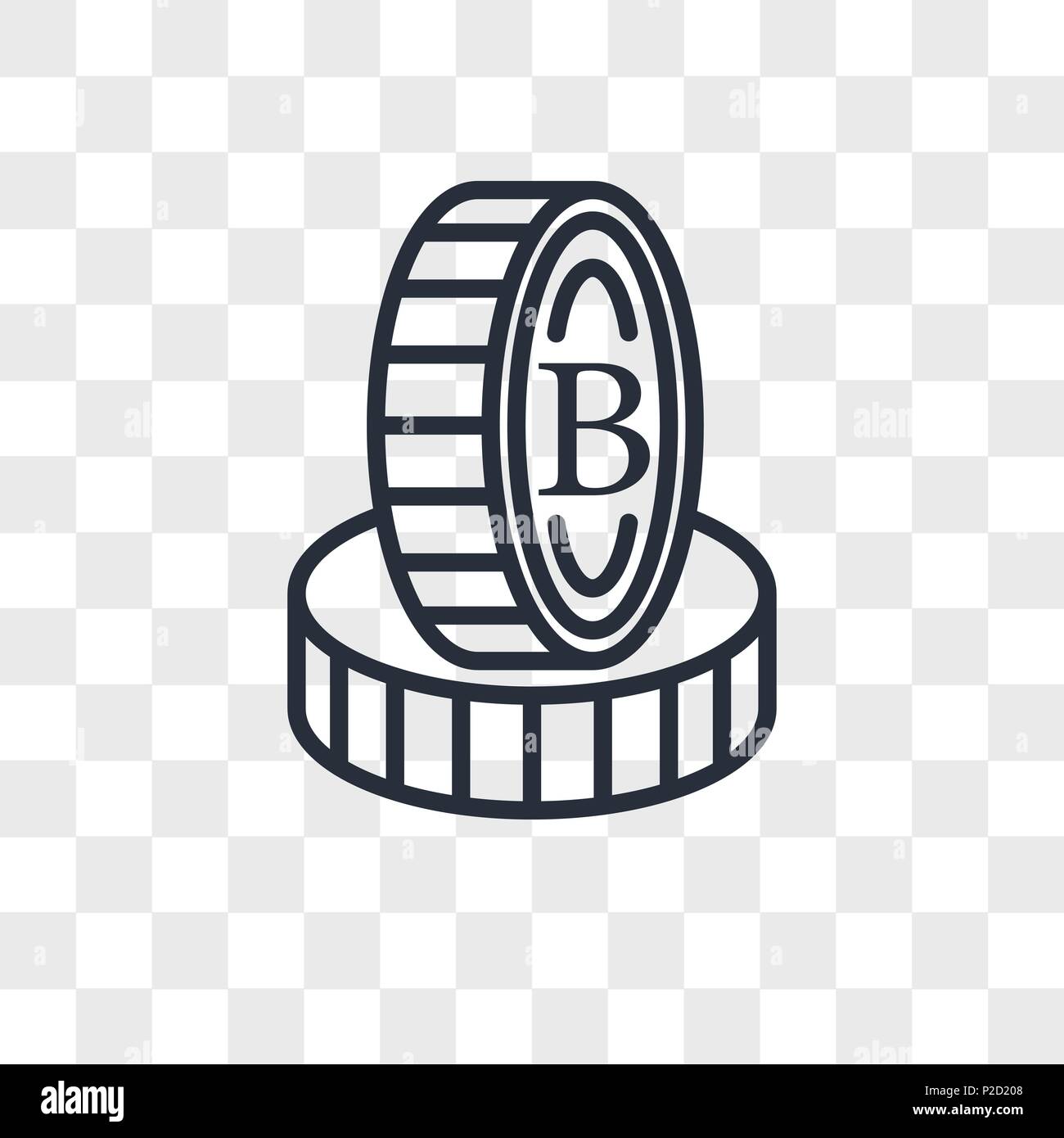 Stand vector icon isolated on transparent background, Stand logo ...