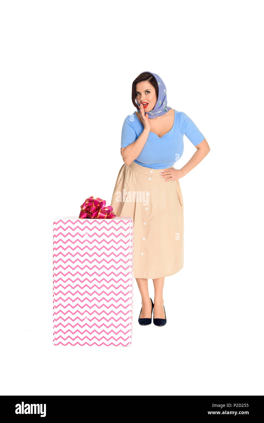 Fashion, female plus size model Cut Out Stock Images & Pictures - Alamy