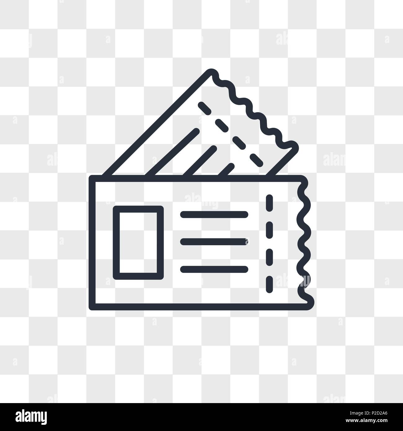 Passport vector icon isolated on transparent background, Passport logo ...