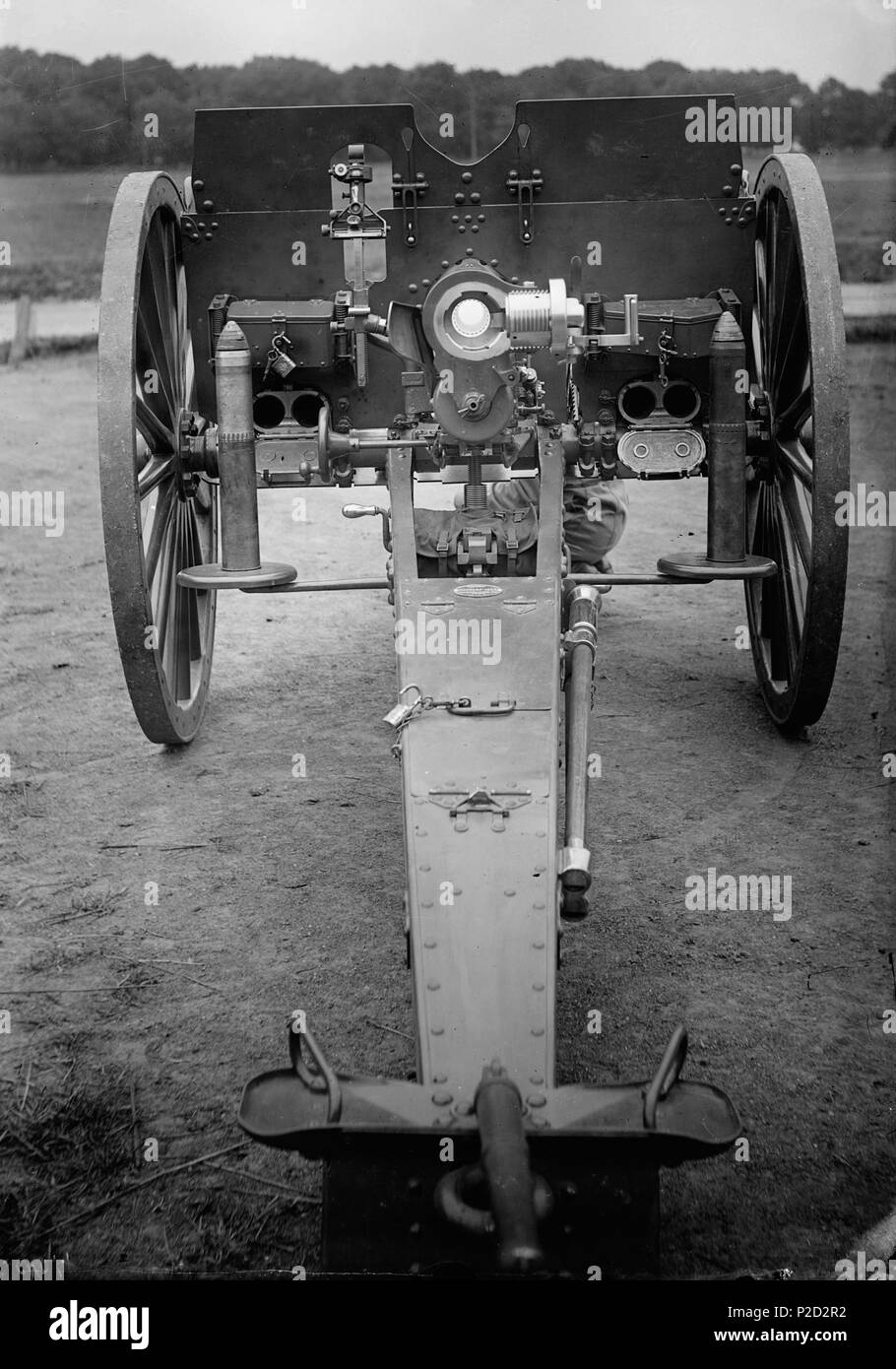 2 3inch gun US LOC 27905 Stock Photo - Alamy