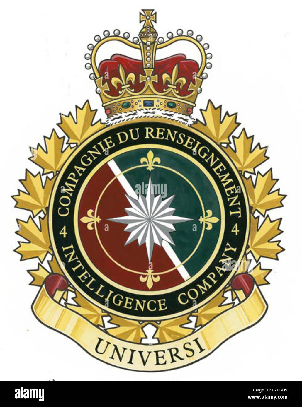. English: Badge of 4 Intelligence Company . 1999. 4 Intelligence ...