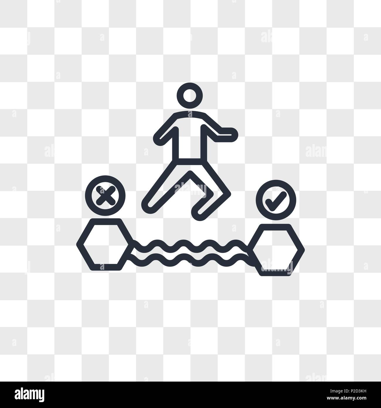 attempt vector icon isolated on transparent background, attempt logo ...