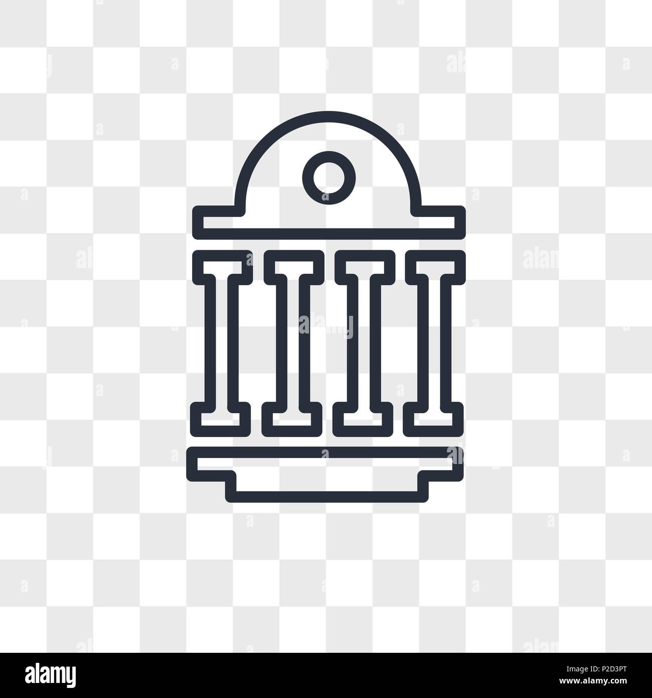 public sector vector icon isolated on transparent background, public ...