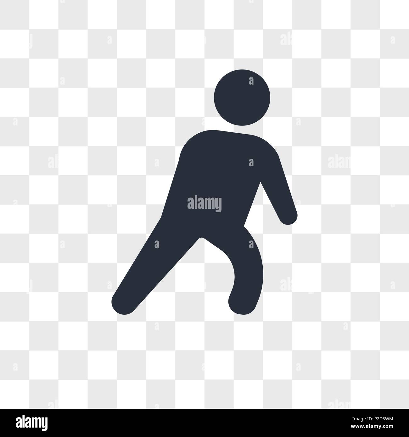 Exhausted Man vector icon isolated on transparent background, Exhausted ...