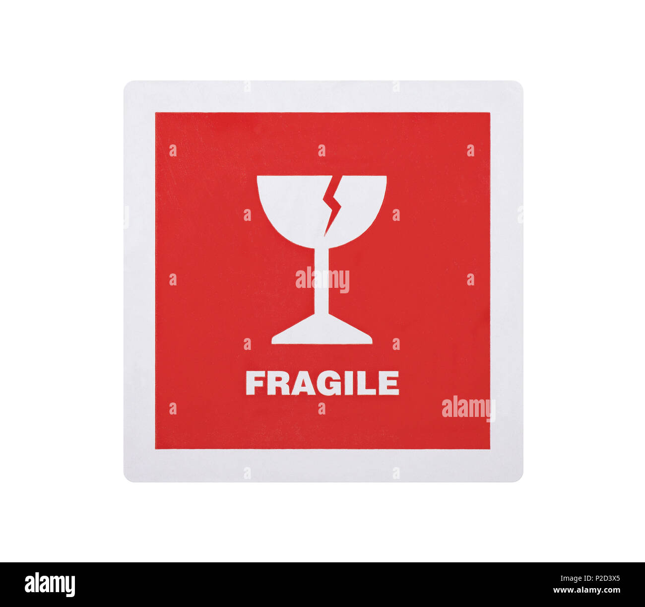 Fragile sticker hi-res stock photography and images - Alamy