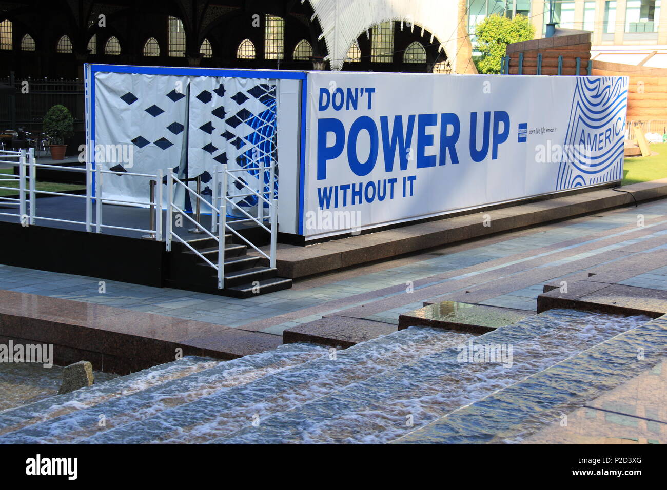 American Express "Immersive Experience" promotion of its new Global ...