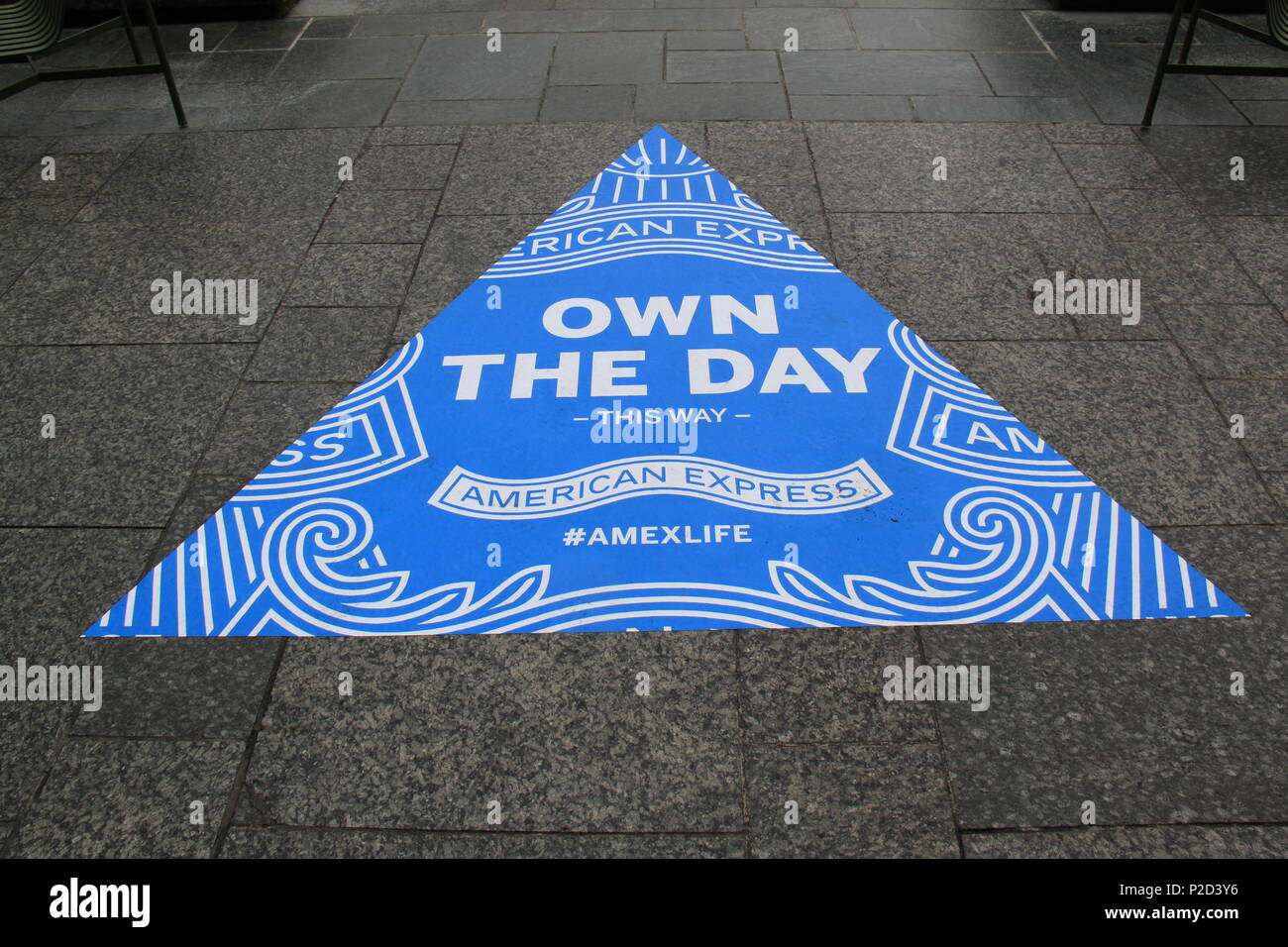 American Express "Immersive Experience" promotion of its new Global ...