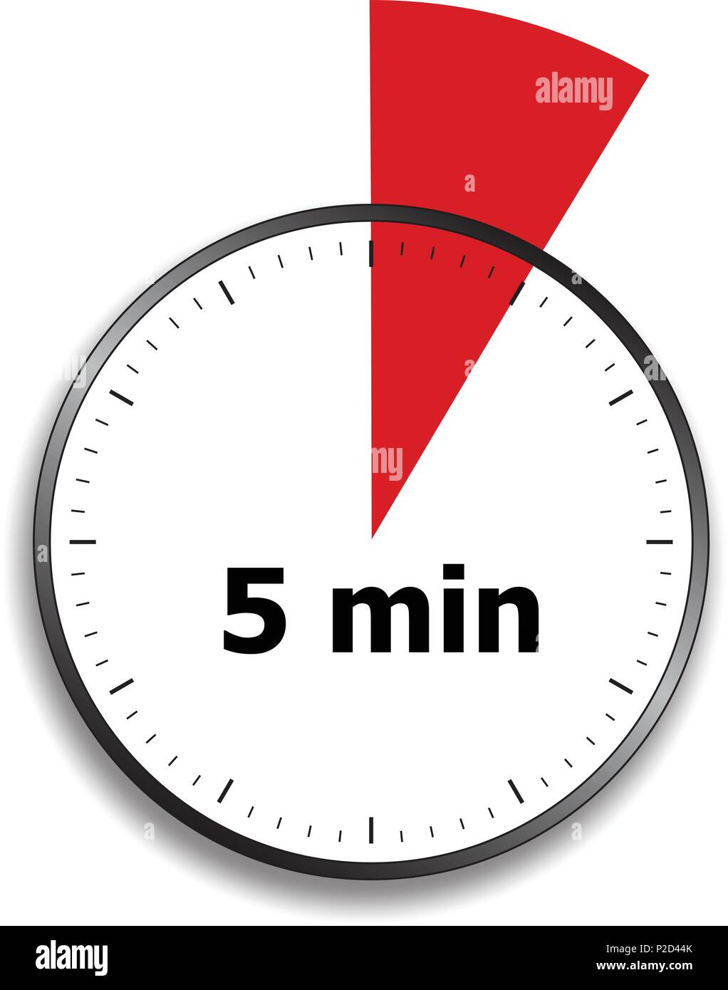 clock face stopwatch on a white background Stock Vector Image & Art - Alamy