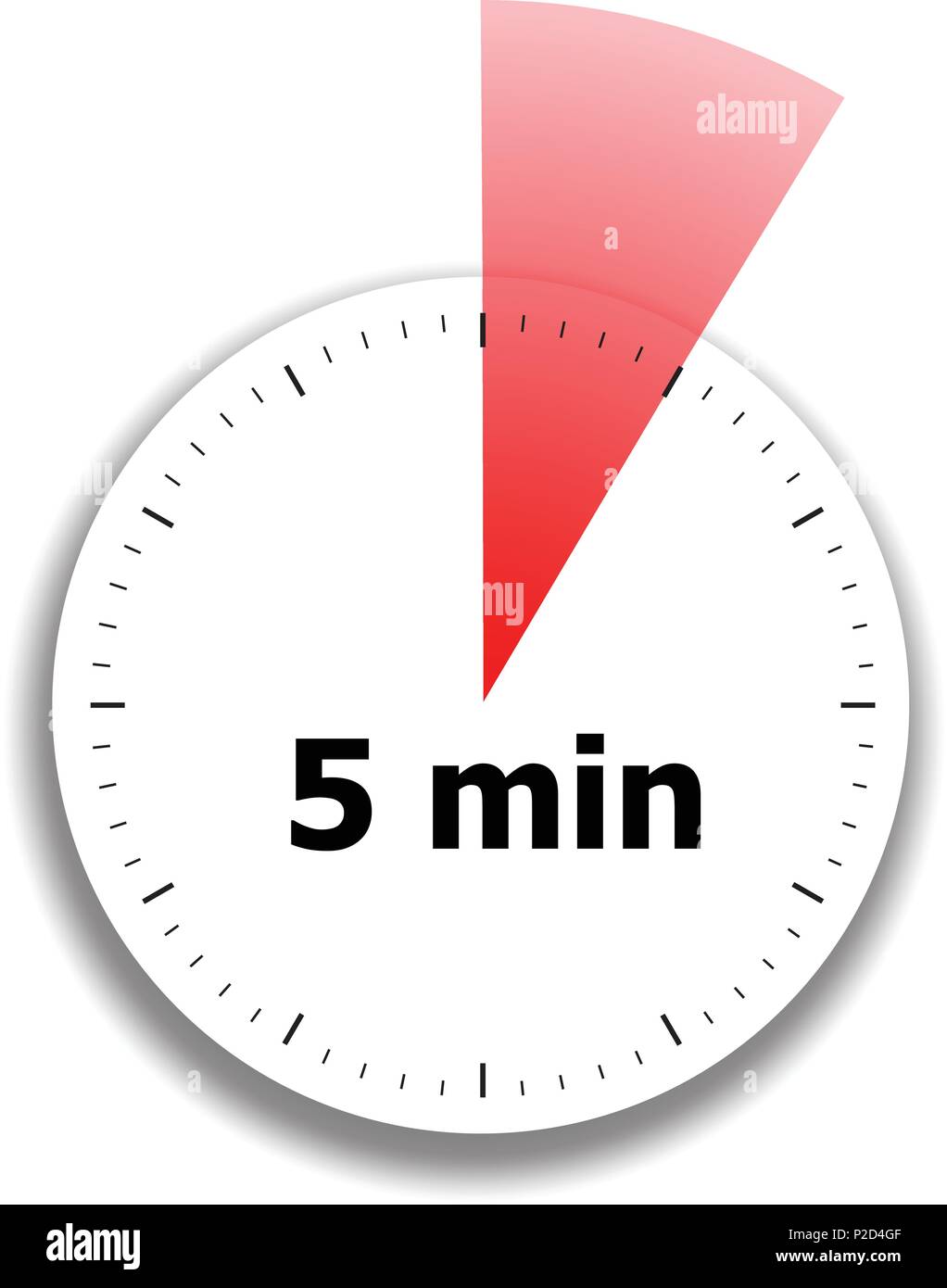 clock face stopwatch on a white background Stock Vector Image & Art - Alamy