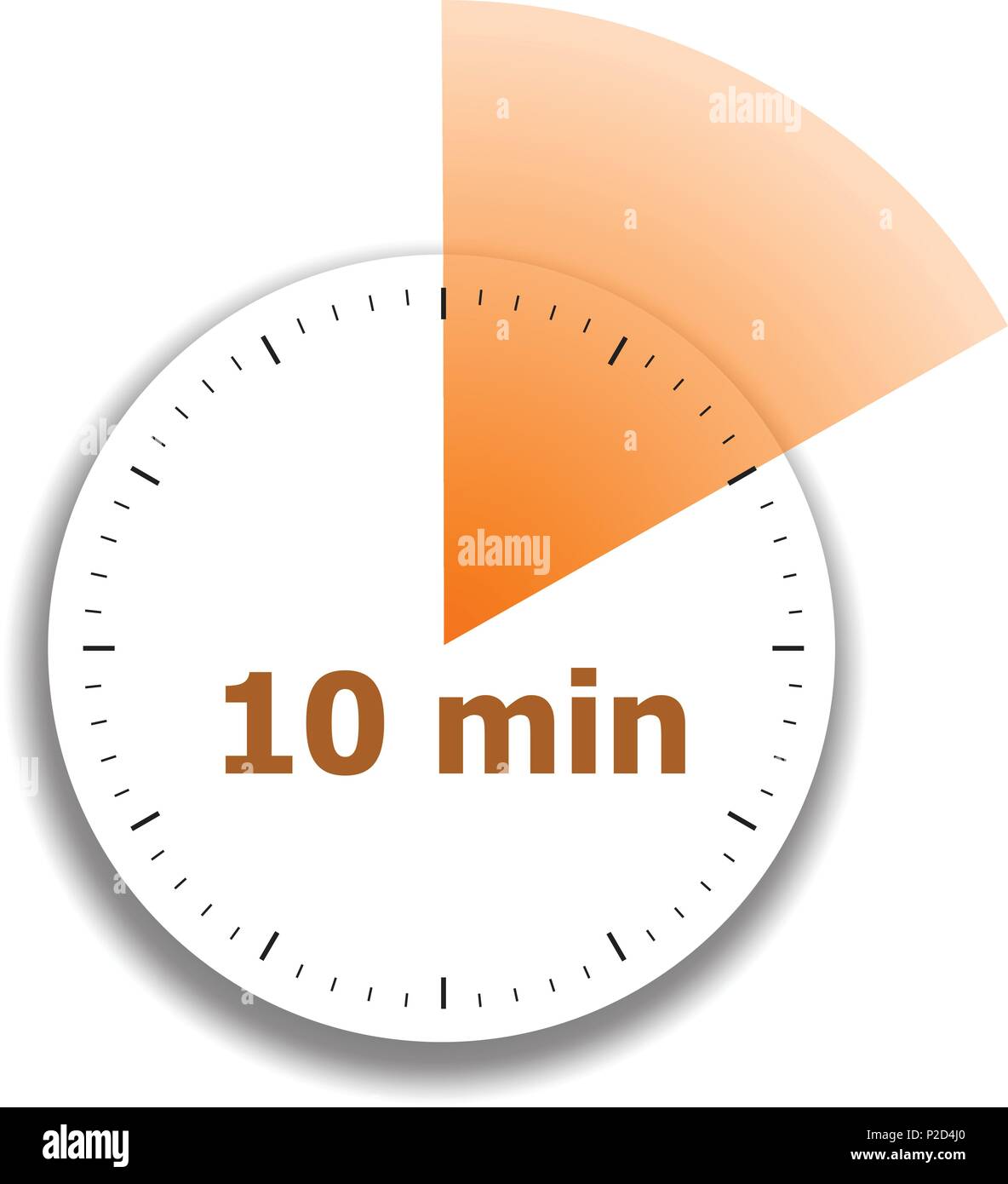 clock face stopwatch on a white background Stock Vector Image & Art - Alamy