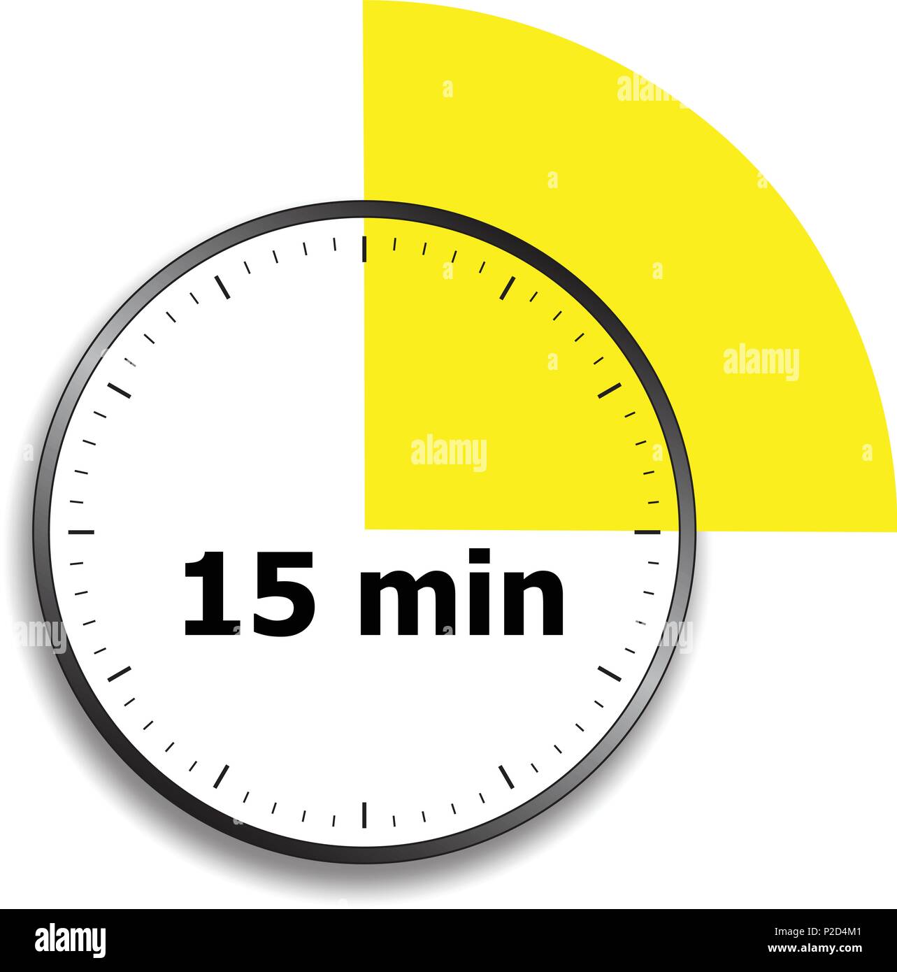 clock face stopwatch on a white background Stock Vector Image & Art - Alamy