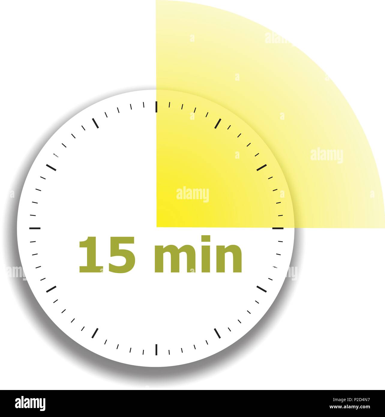 clock face stopwatch on a white background Stock Vector Image & Art - Alamy