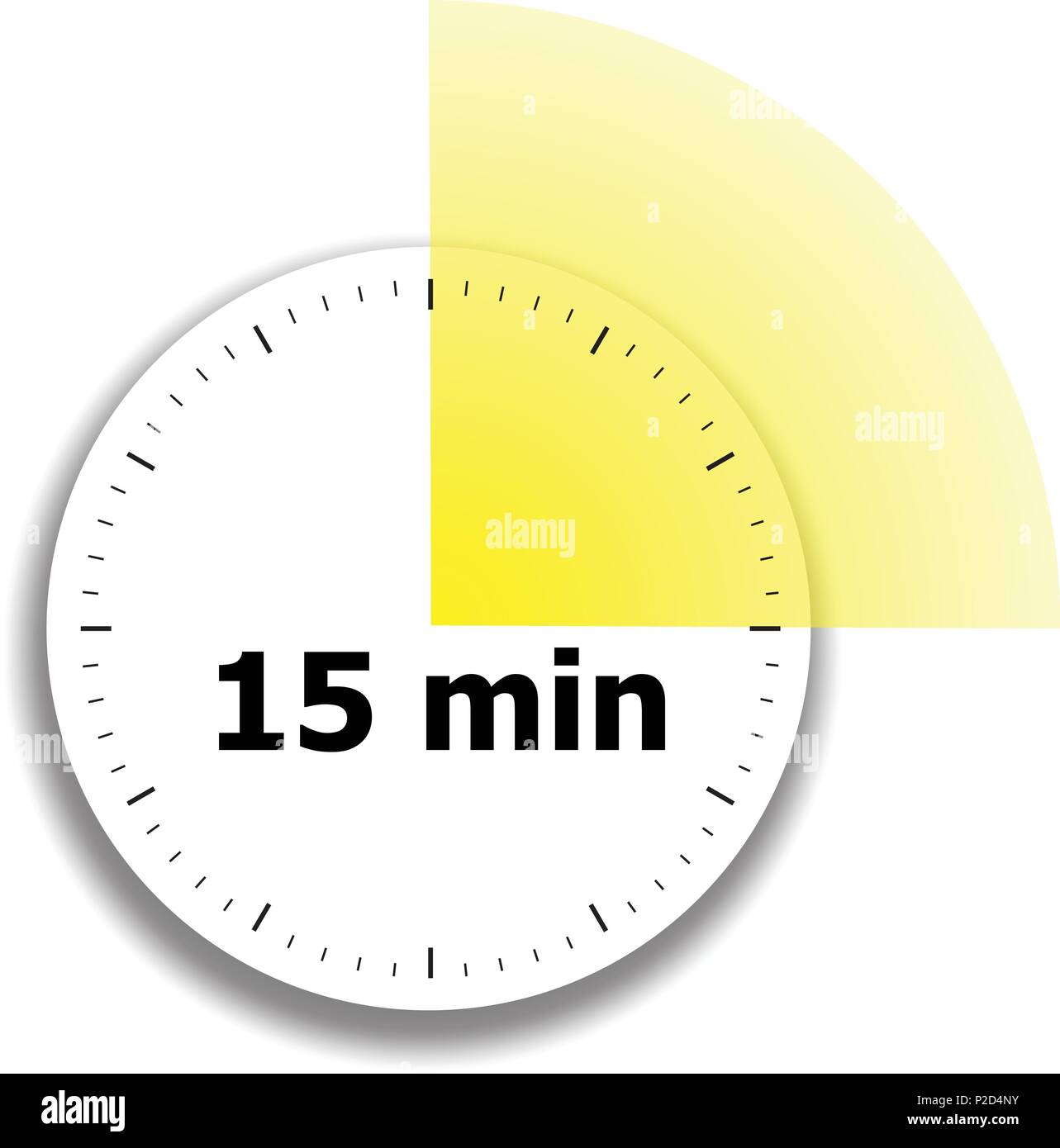 clock face stopwatch on a white background Stock Vector Image & Art - Alamy