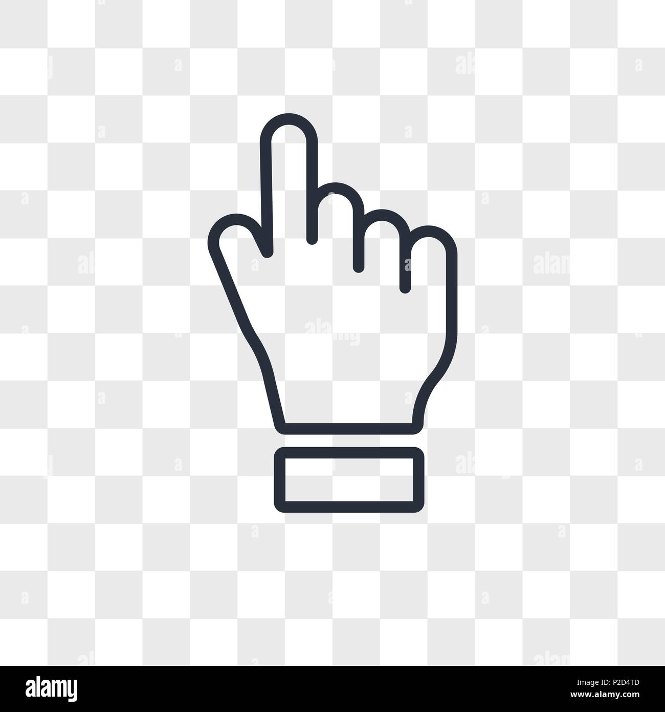 One God vector icon isolated on transparent background, One God logo ...