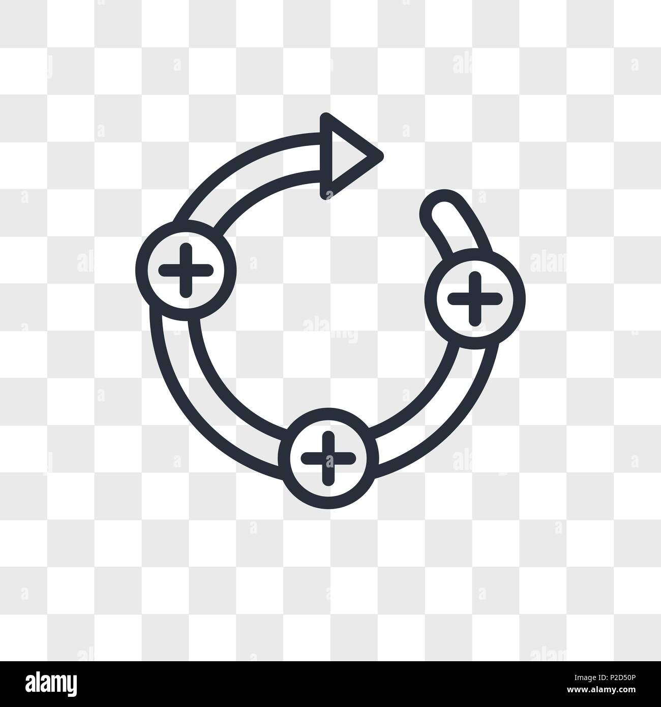 Feedback loop icon vector vectors hi-res stock photography and images - Alamy