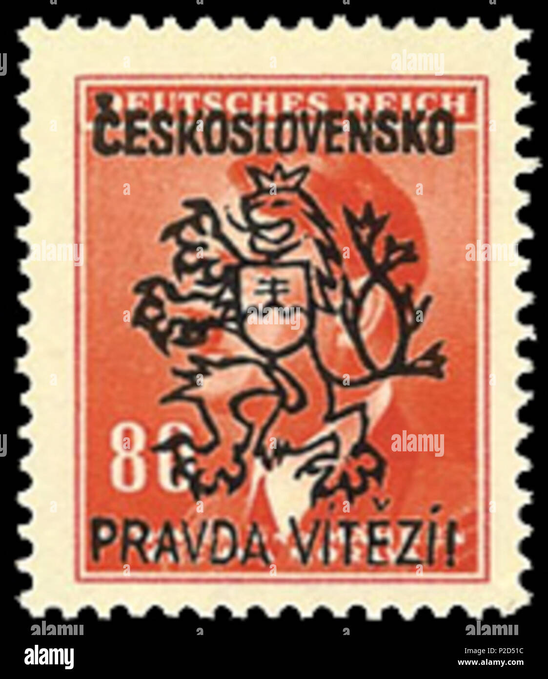 . English: Postage stamp of Third Reich Protectorate of Bohemia and ...