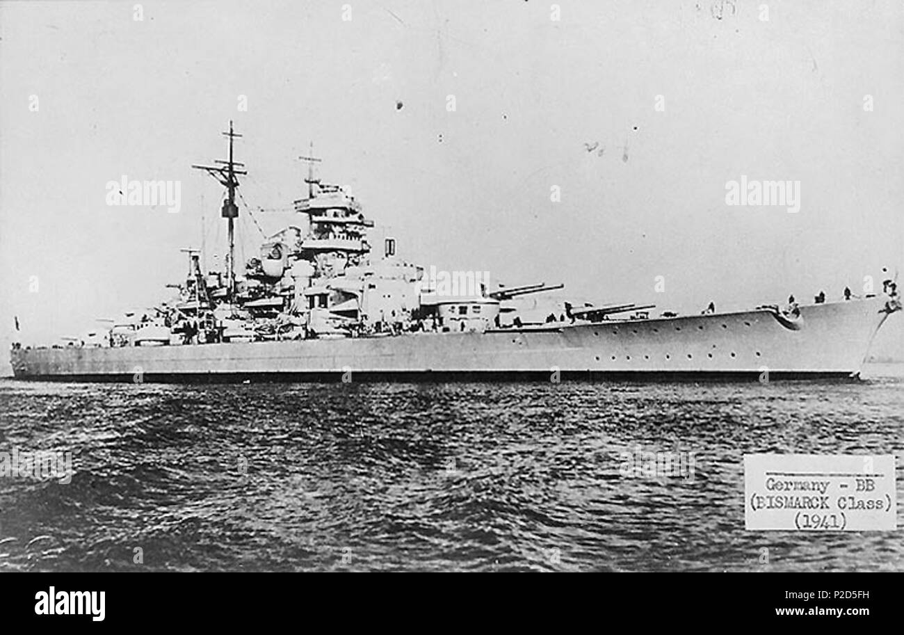 Battleship bismarck hi-res stock photography and images - Alamy