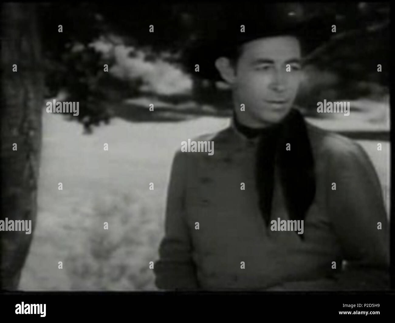 . English: Western star and singer Eddie Dean starring the western move ...